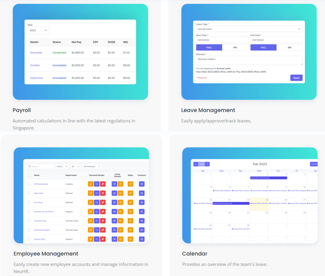 4 Free HR Tools & Software Singapore HR Departments Can Try, Including ...
